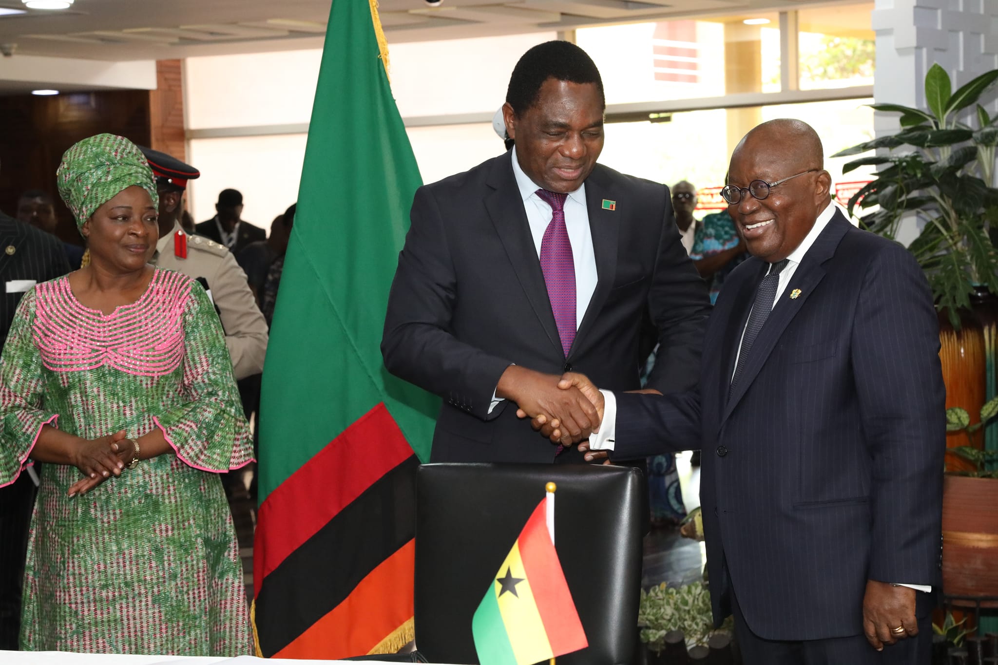 PRESIDENT HICHILEMA ARRIVES IN ACCRA, GHANA – The Zambian Observer