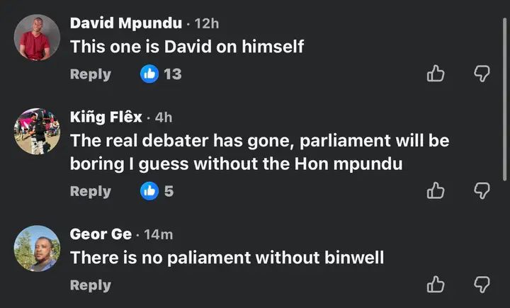 ZAMBIANS POUR TRIBUTES FOR BINWELL MPUNDU AS PARLIAMENT SHUTDOWN AHEAD ...