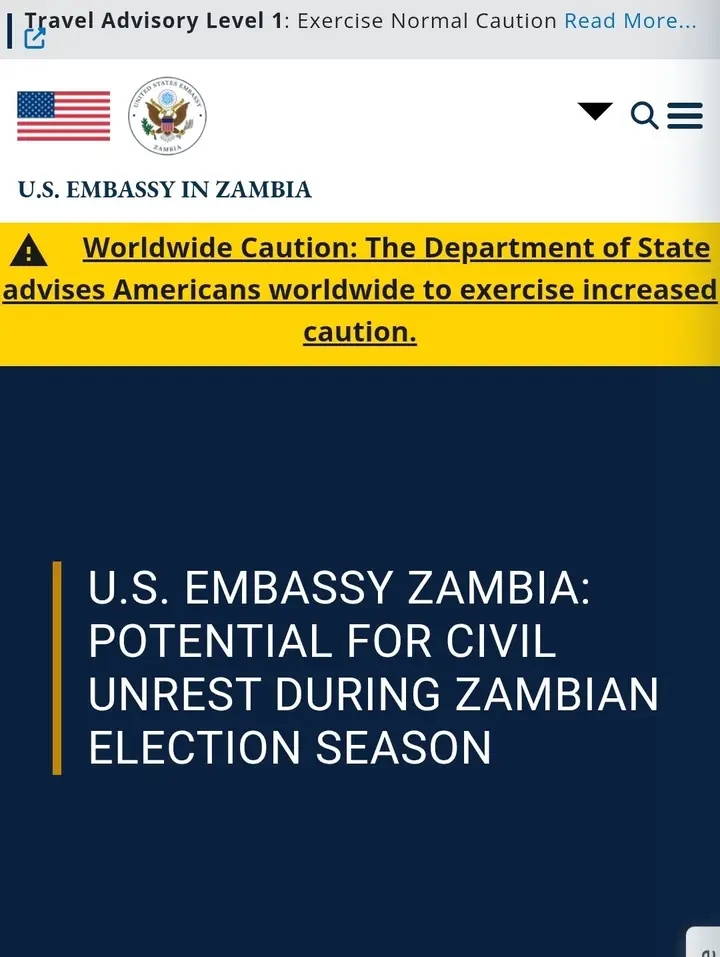 EXPERT SAYS US EMBASSY ALERT ON ELECTIONS IS STANDARD SAFETY ADVISORY ...