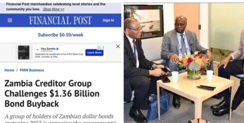Eurobond Holders Reject Zambia’s Buy-back Move - The Zambian Observer